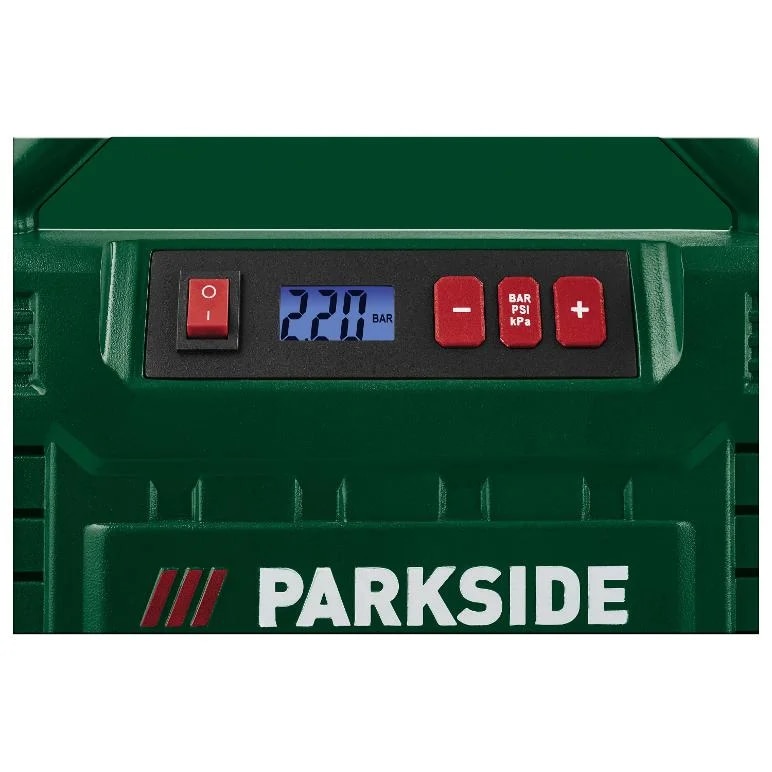 Compresor portabil cu afisaj digital PARKSIDE PMK 150 A1, alimentare ...