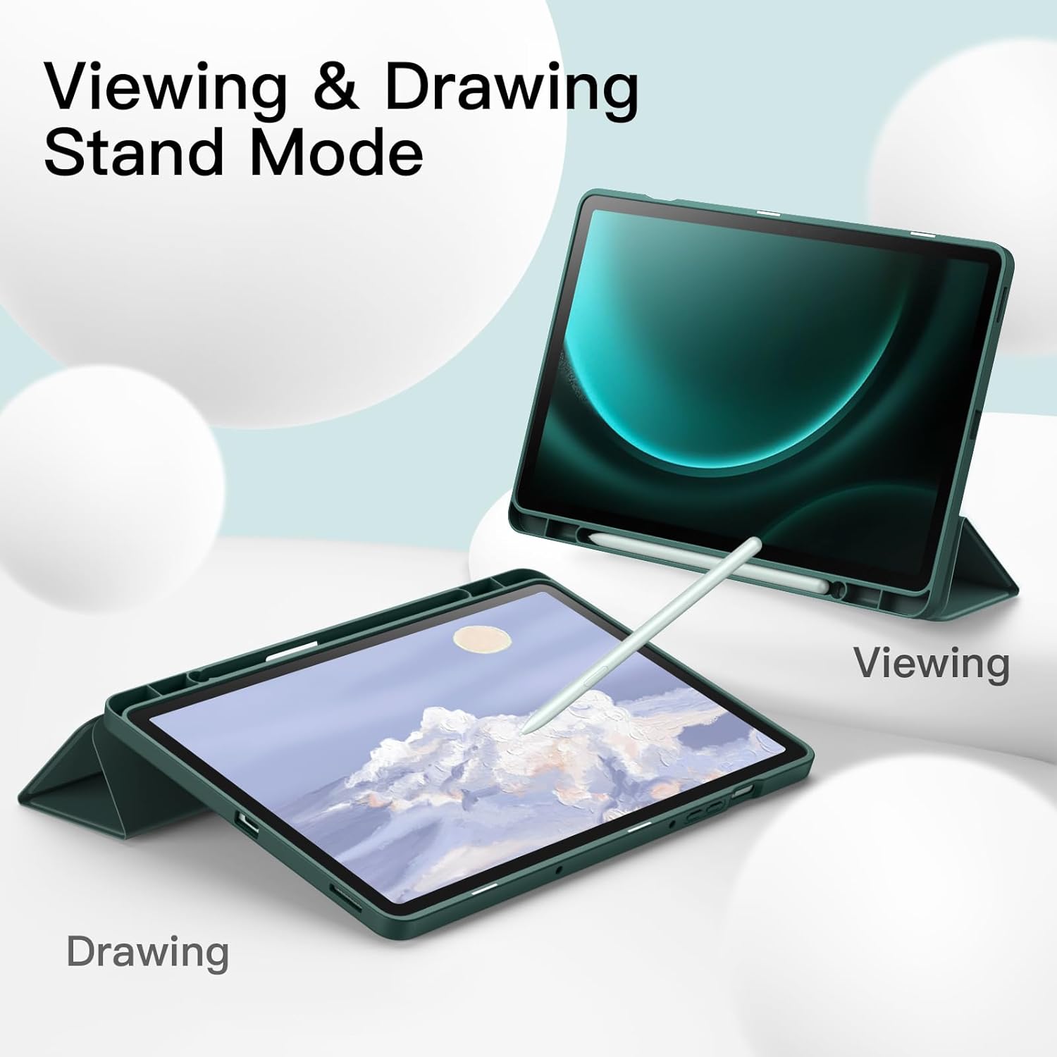 Калъф за Samsung Galaxy Tab S10 FE 10.9 инча Soft Shell с функция за ...