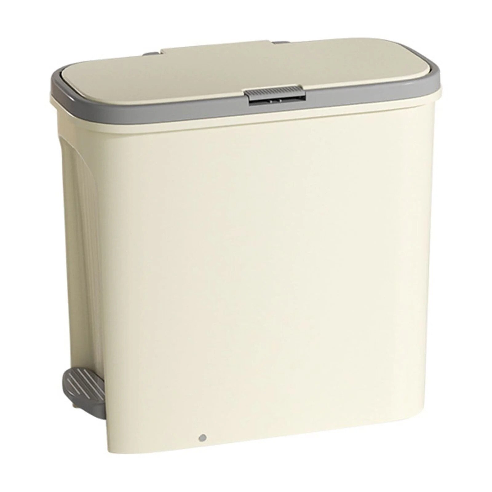Cos de gunoi cu capac flip, 1l, plastic, multicolor, 32x30.5x16.5cm ...