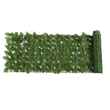 Gard artificial cu frunze, verde, 1.5x3m, set - eMAG.ro