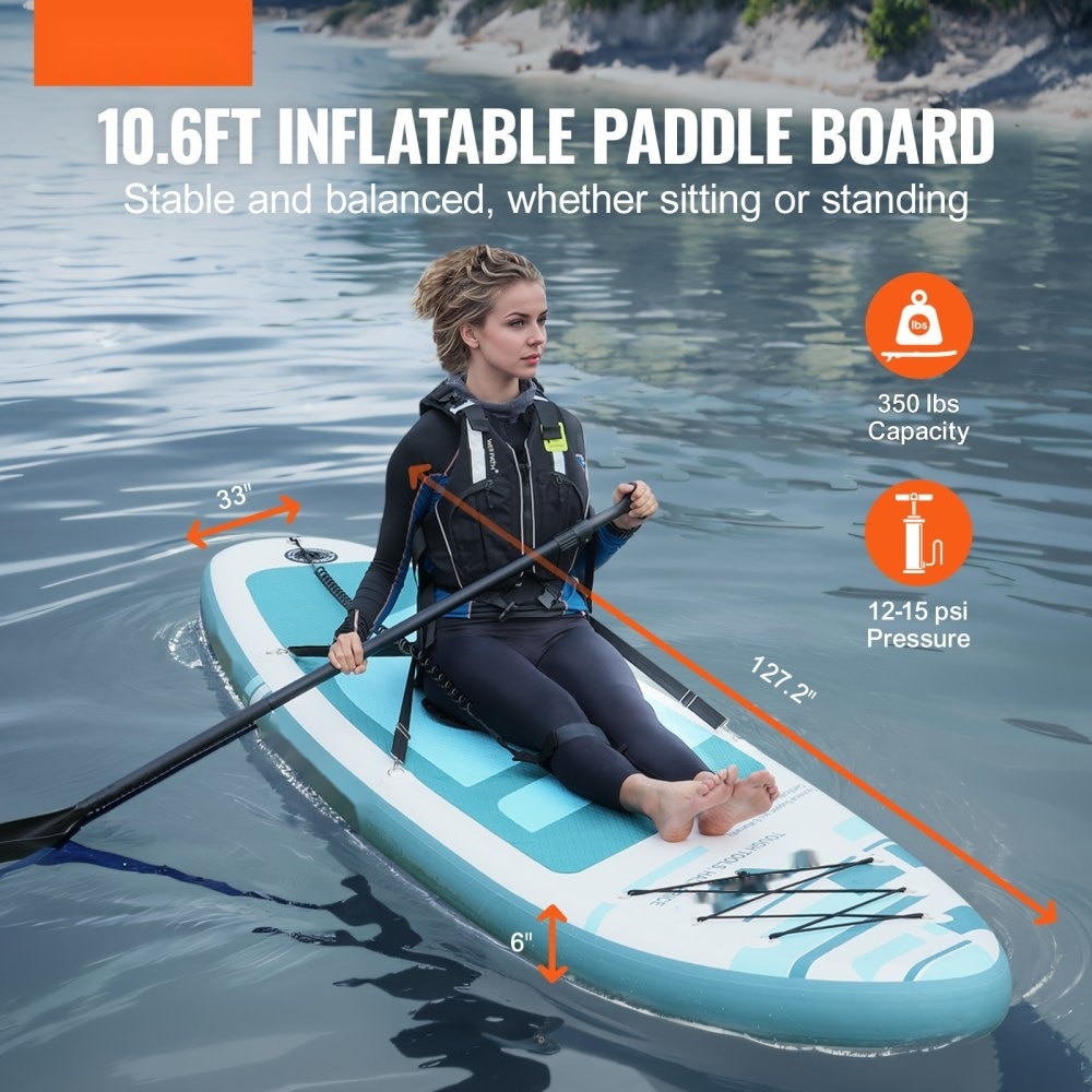 Placa Gonflabila Stand Up Paddle Board, cu Scaun, Vasla si Pompa, 323 x ...
