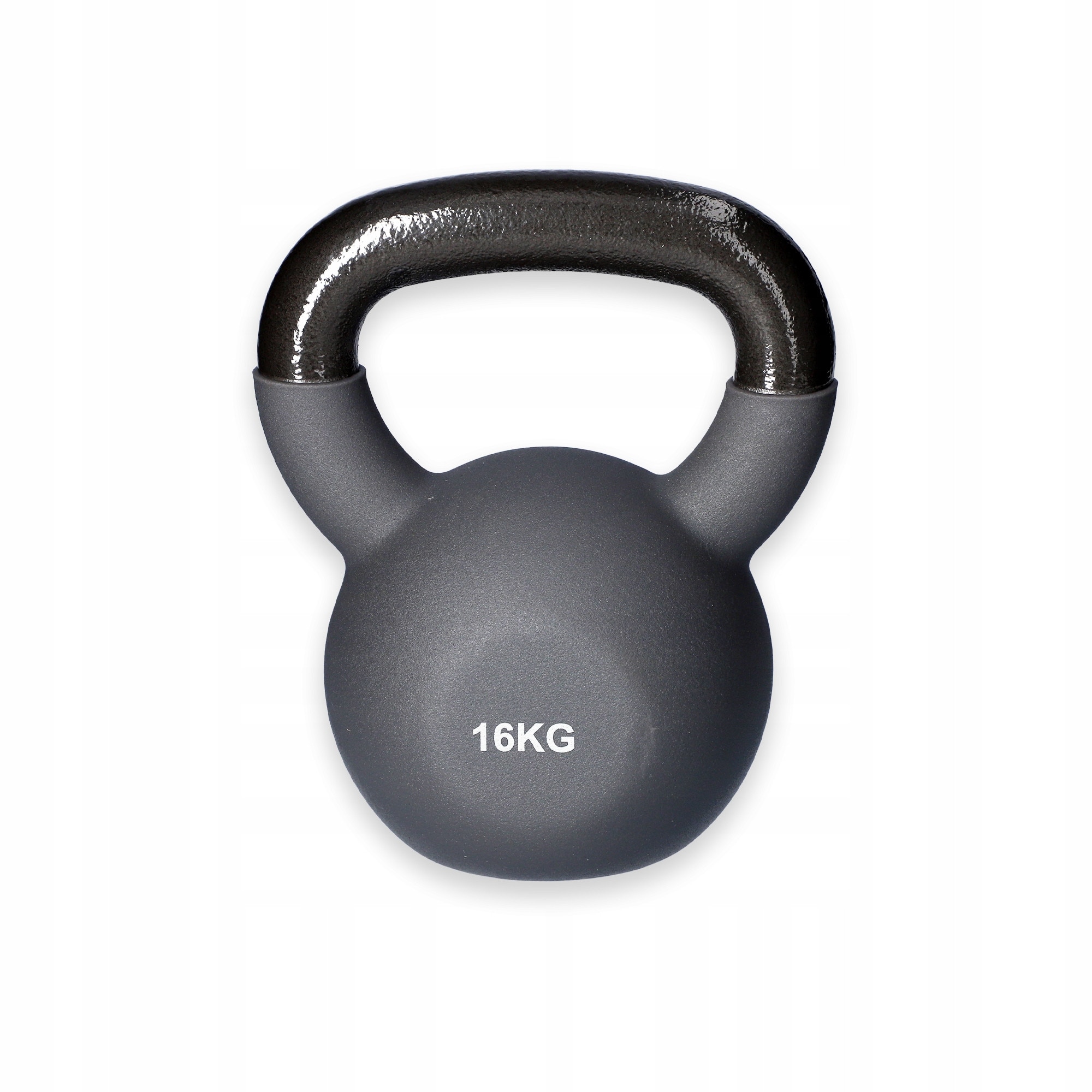 Gantera, YellowSport, Fonta/Neopren, 16Kg, Gri - eMAG.ro