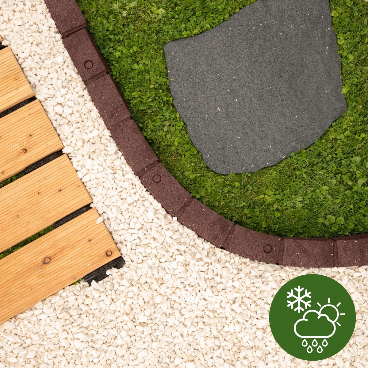 Set Borduri De Gradina, e-floor, Terra, 480 cm, Decorativ, Ecologic ...
