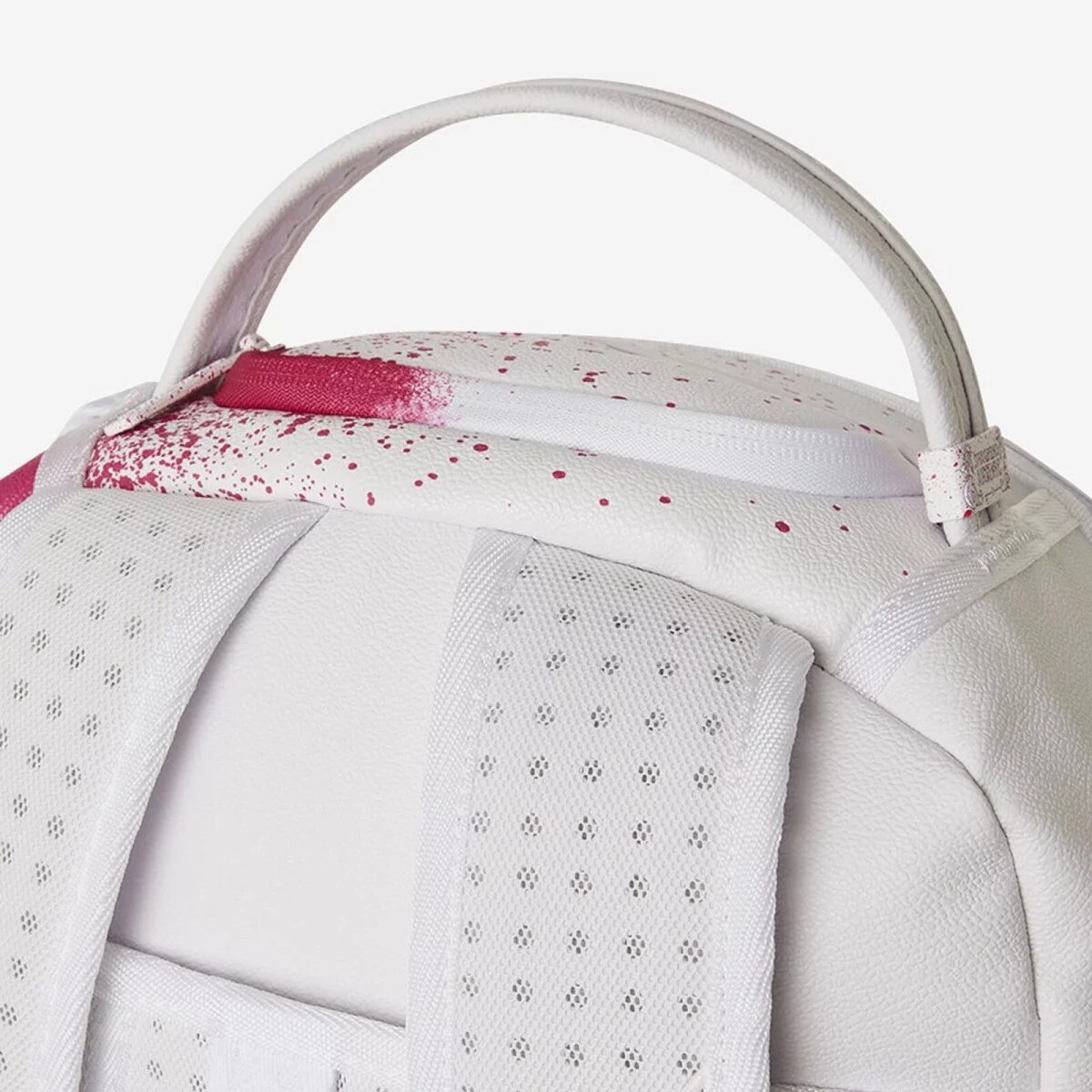 Ghiozdan Sprayground, alb/roz - eMAG.ro