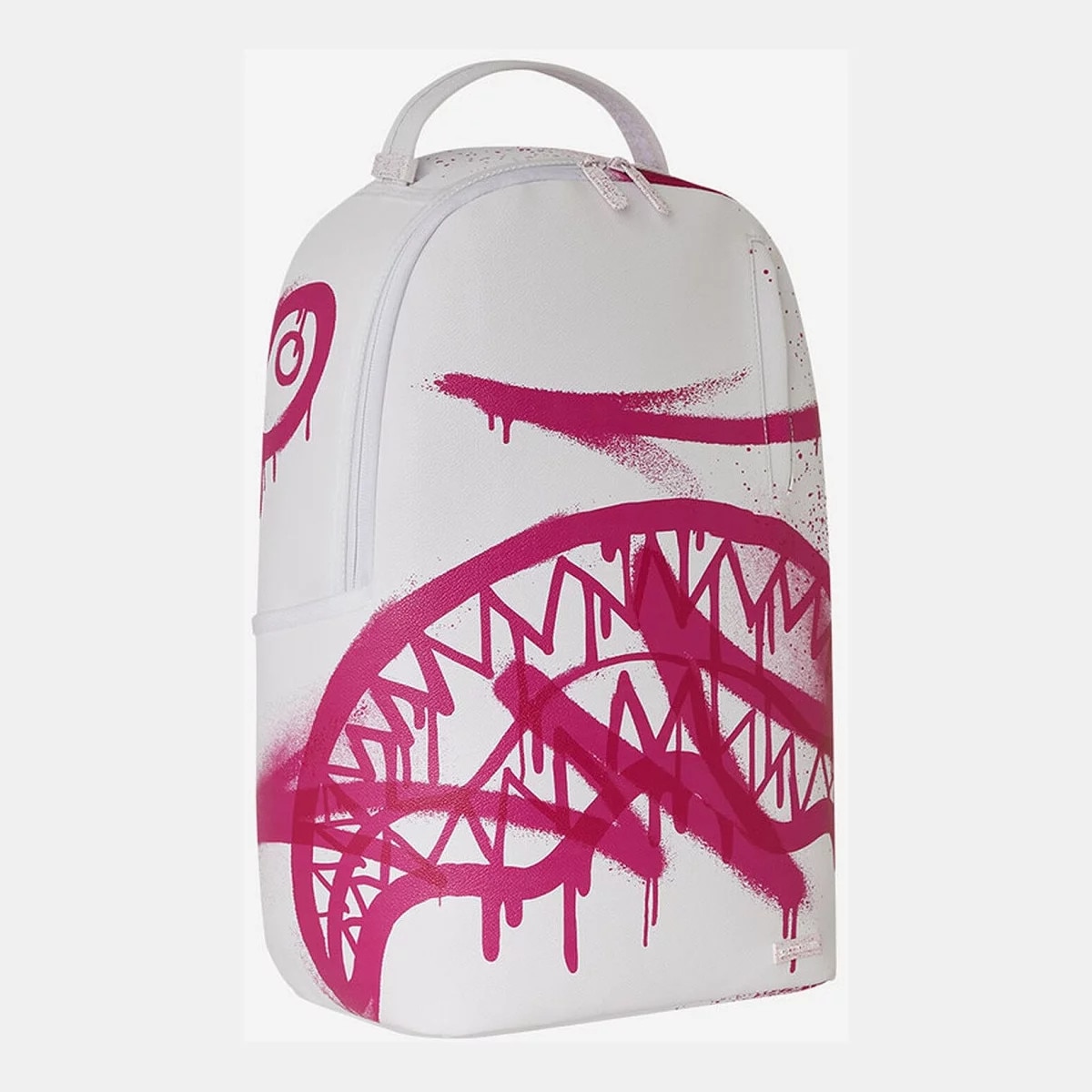 Ghiozdan Sprayground, alb/roz - eMAG.ro