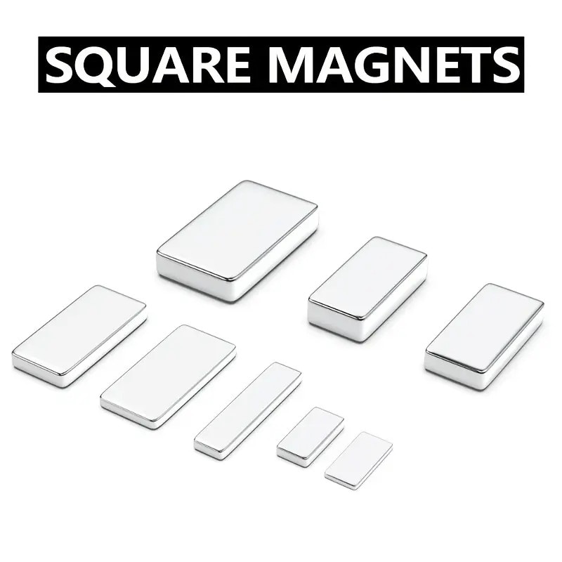 Magnet puternic Neodim 10x5x3 mm, argintii - 20 buc - eMAG.ro