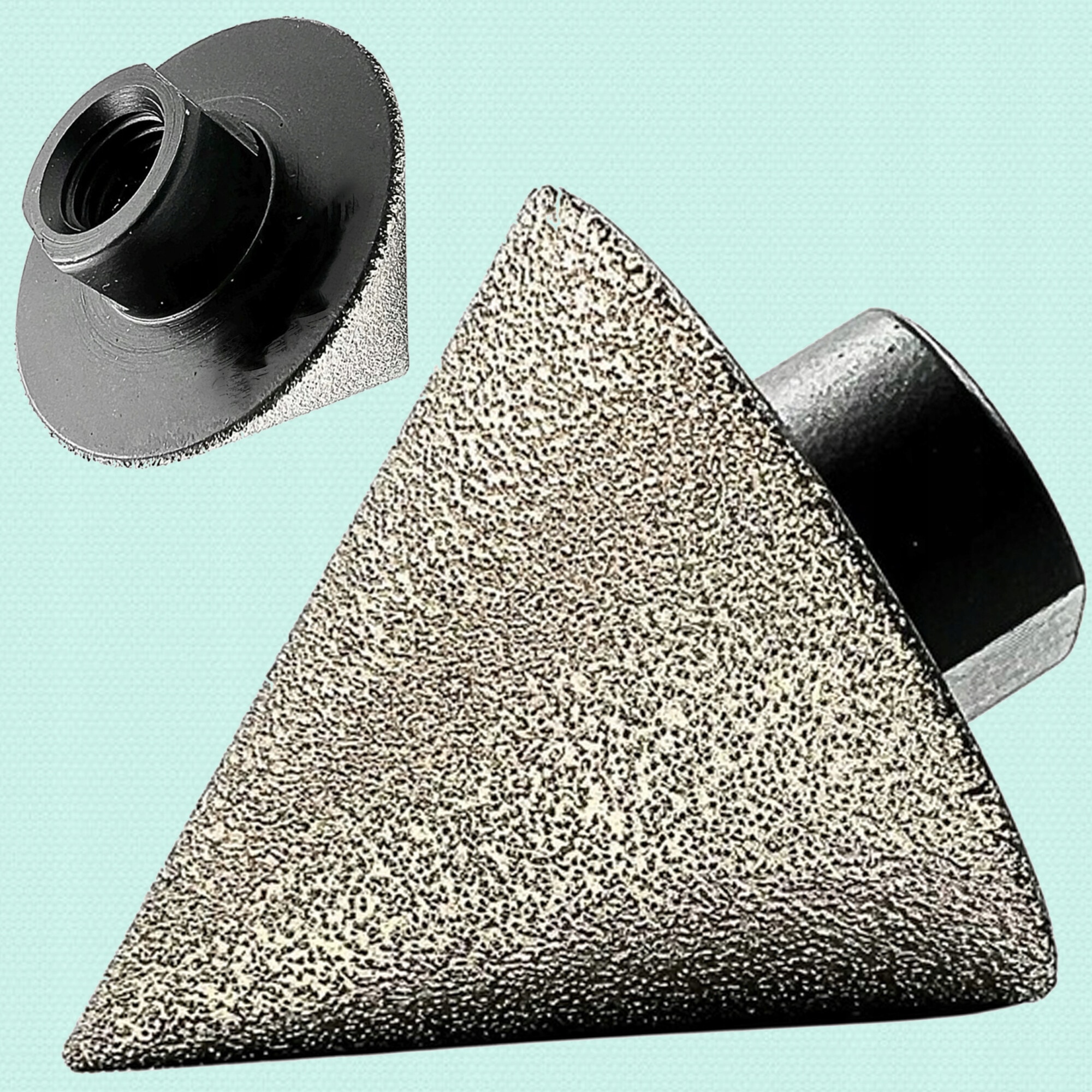 Freza cu diamant pentru gresie/marmura, Pixel, Forma conica, M14 2-50mm ...