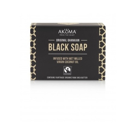Sapun negru african autentic, din Ghana - Akoma Skincare - eMAG.ro