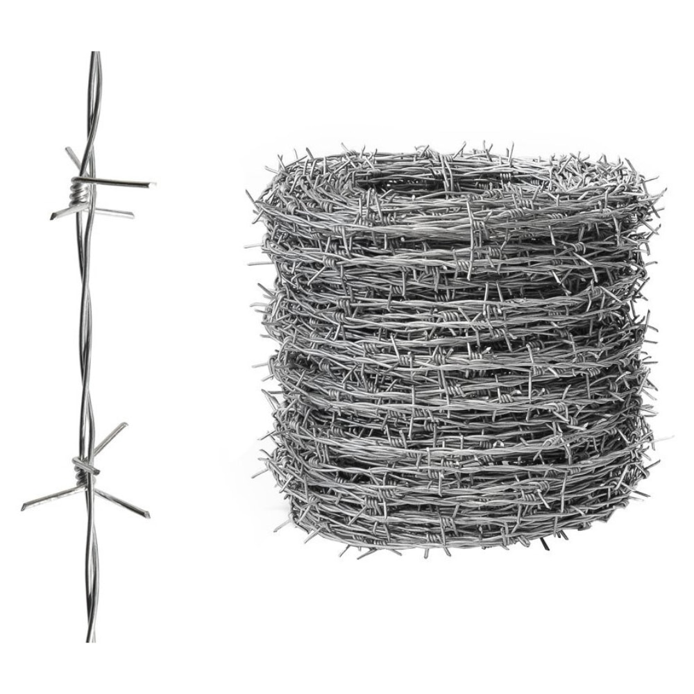 Sarma ghimpata zincata, 2.5 mm, Ghem 78 mb, Greutate 10 kg, Ingradire ...