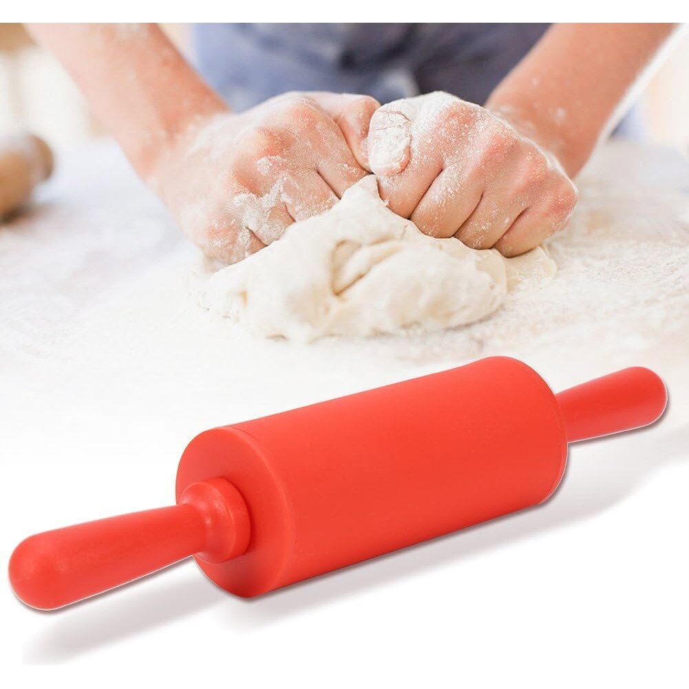 Sucitoare din silicon antiaderent cu maner din lemn, Enforose, usor de ...