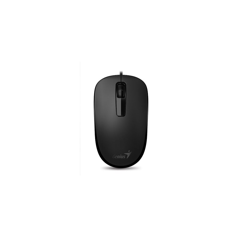 Комплект клавиатура и мишка GENIUS SlimStar C130, USB, Black - eMAG.bg