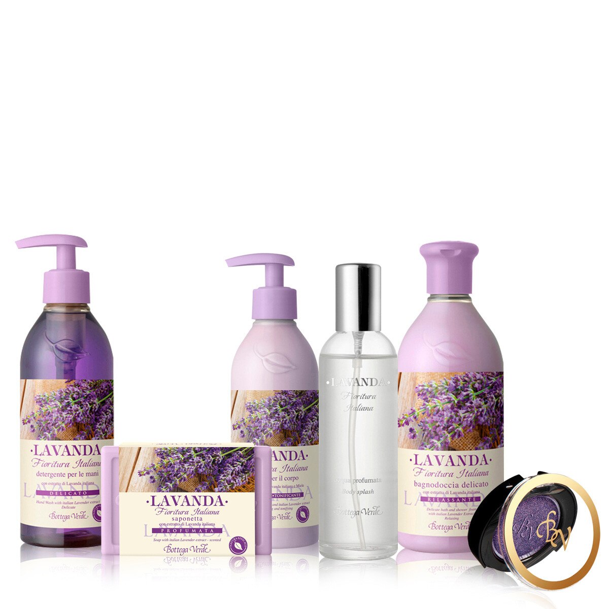 Set Lavanda Italiana - Lavanda (400 ML + 250 ML + 250 ML + 150 G + 100 ...