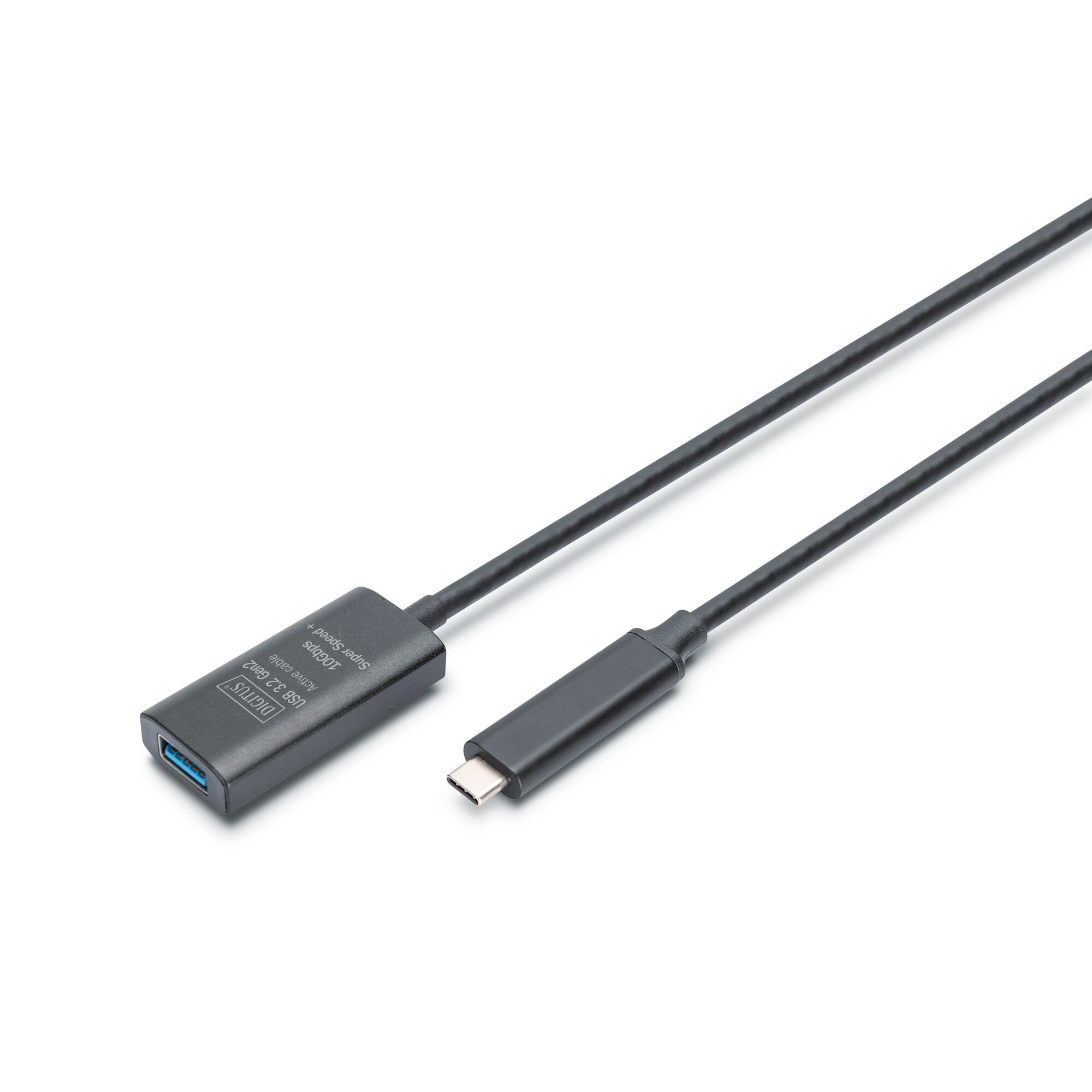 USB 3.2 Gen2 10G удължителен кабел, USB-C към USB-A, 5 м - eMAG.bg