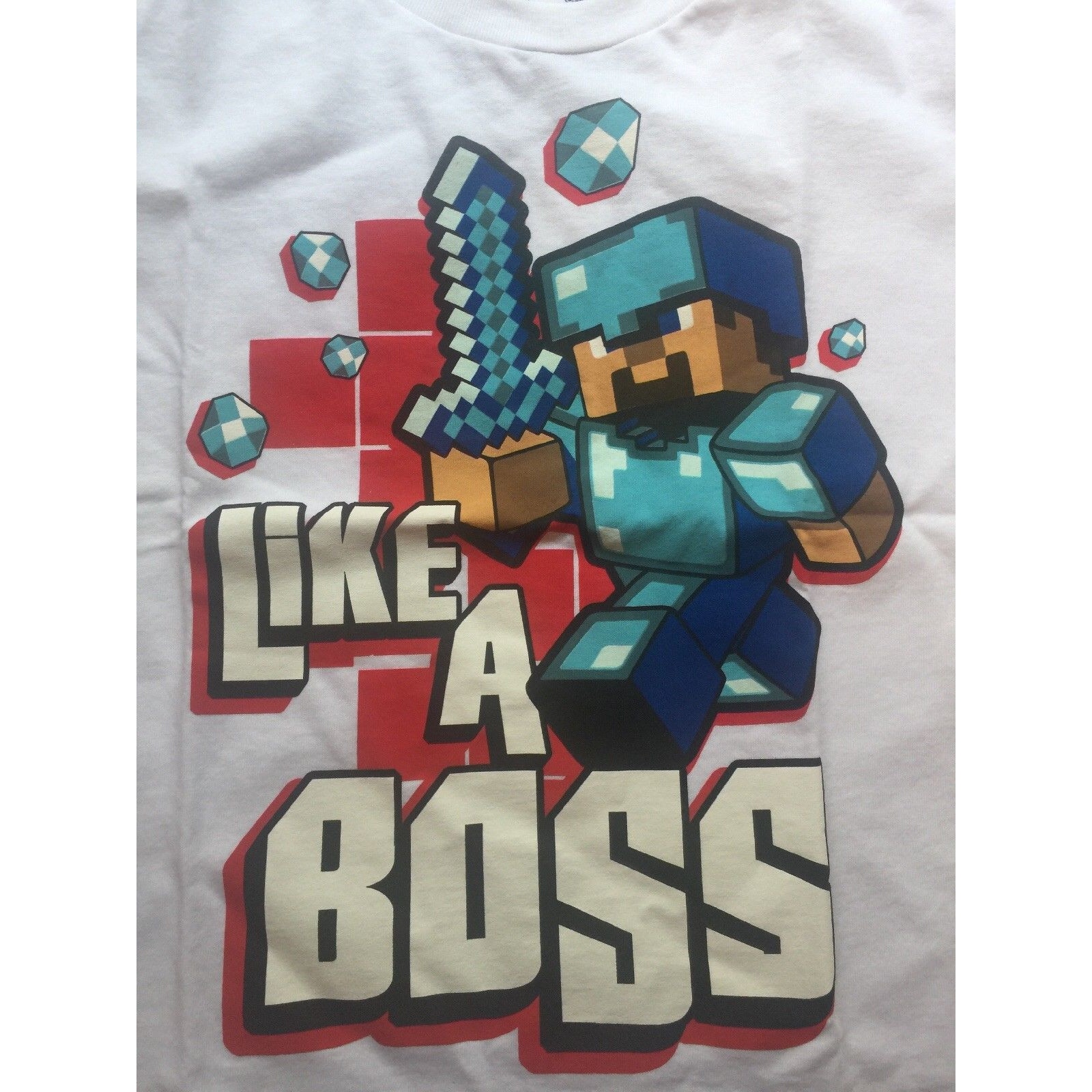 Tricou Minecraft Like A Boss - eMAG.ro