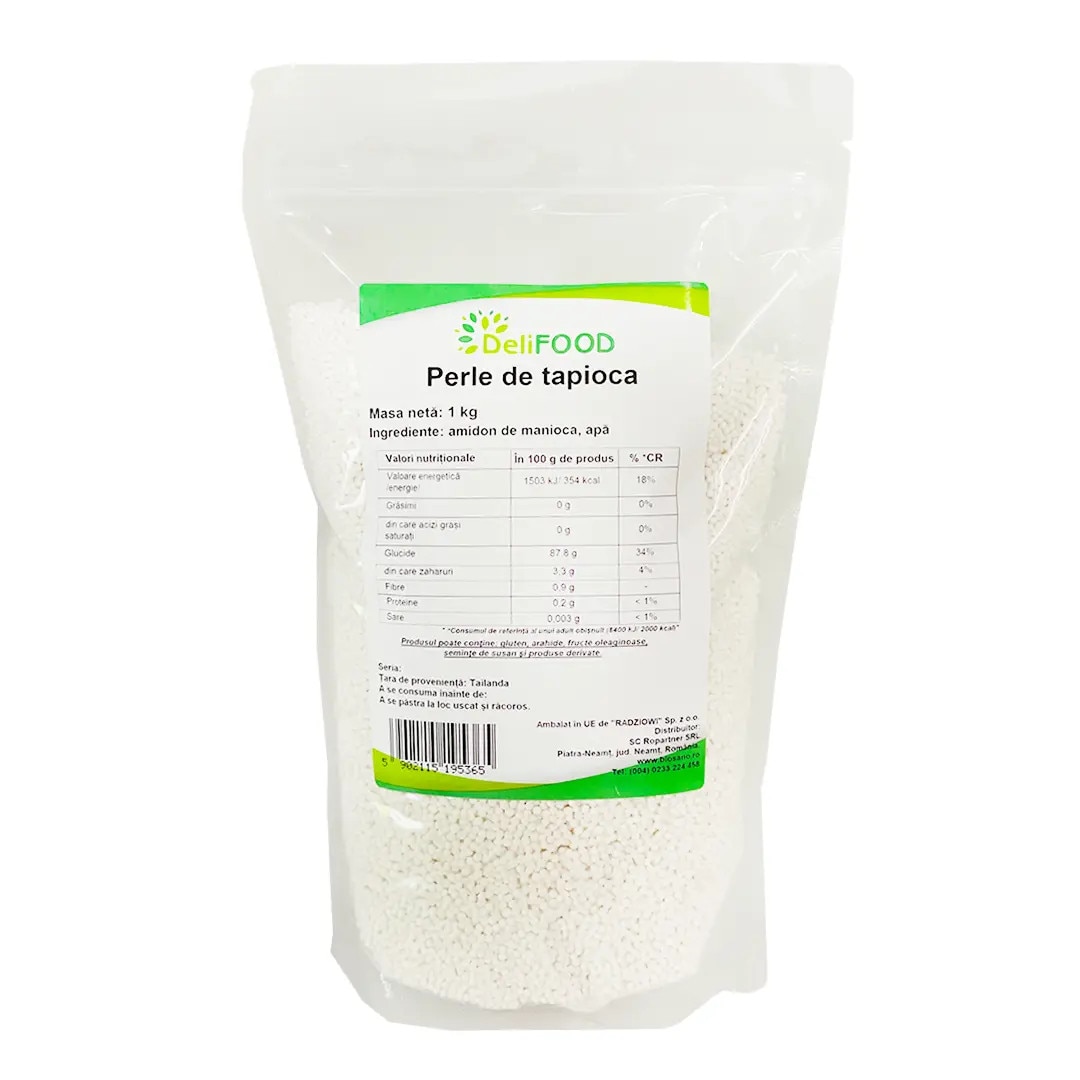 Perle de tapioca 1 kg DeliFOOD - eMAG.ro