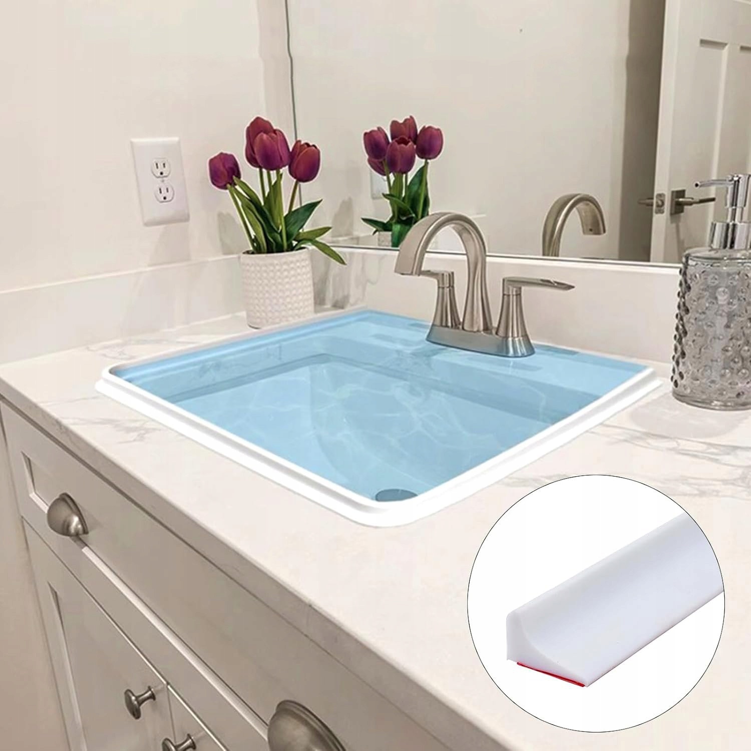 Banda etansa cabina de dus, Bariera Anti-apa pentru Dus si Baie - Banda ...