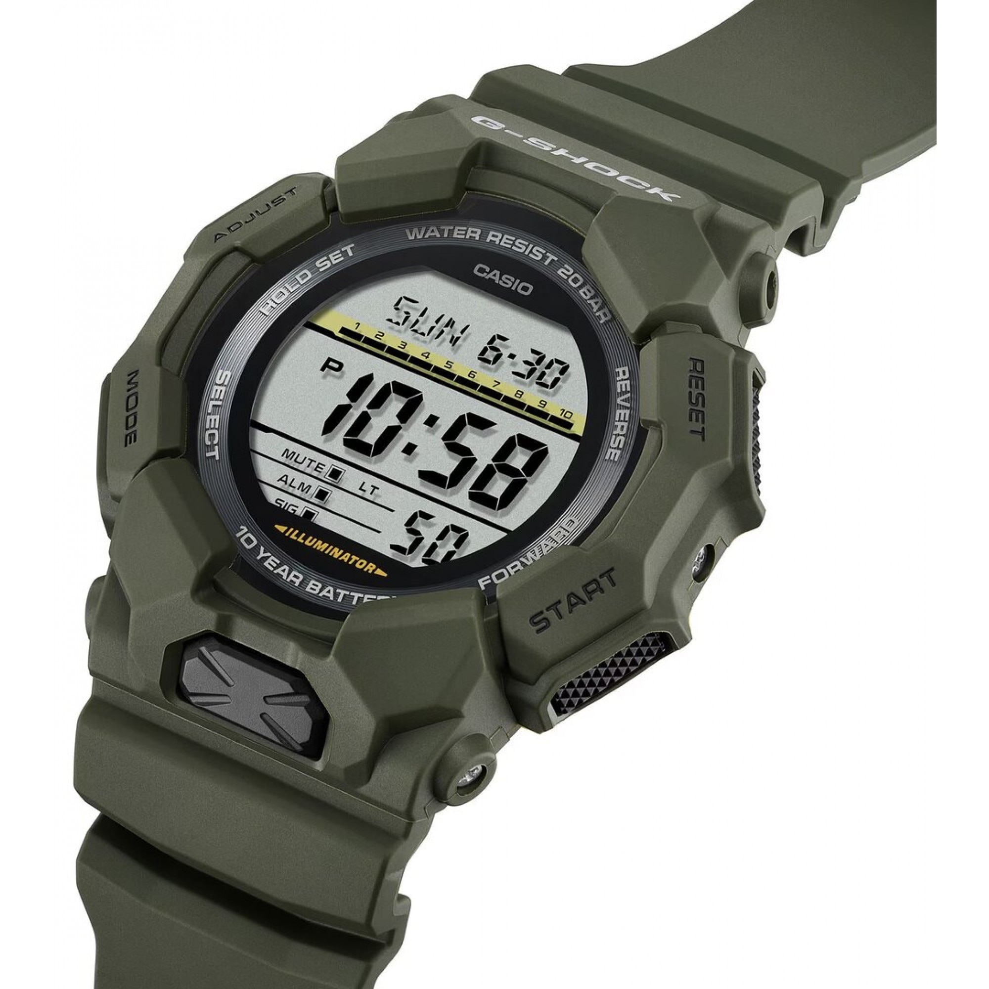 Casio G-Shock férfi karóra, klasszikus GD-010 GD-010-3ER, digitális ...
