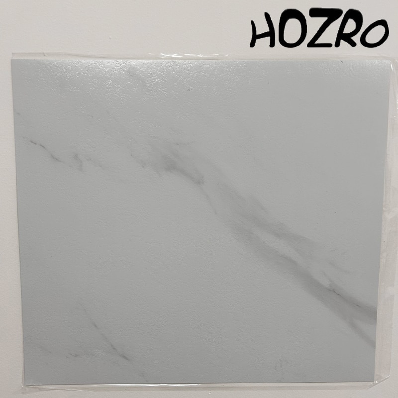 Set 10 x Placi PVC Autoadezive HOZRO, Pentru Podea, Stil Marmura ...