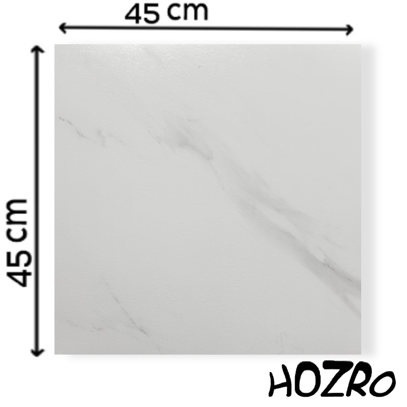 Set 10 x Placi PVC Autoadezive HOZRO, Pentru Podea, Stil Marmura ...