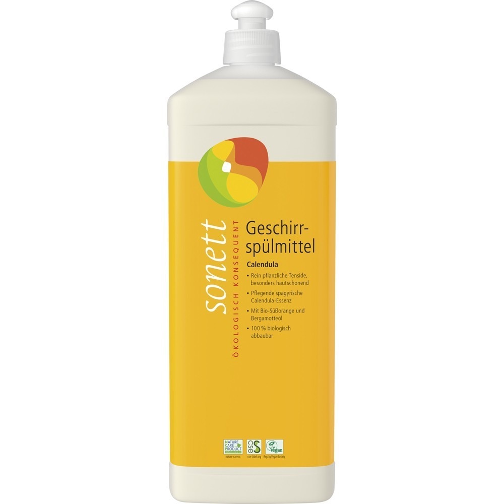 Detergent pentru spalat vase cu galbenele, 1L, Sonett - eMAG.ro