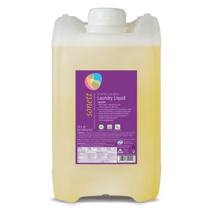 Detergent Ecologic Lichid pentru Rufe Albe Si Colorate Lavanda 10L ...