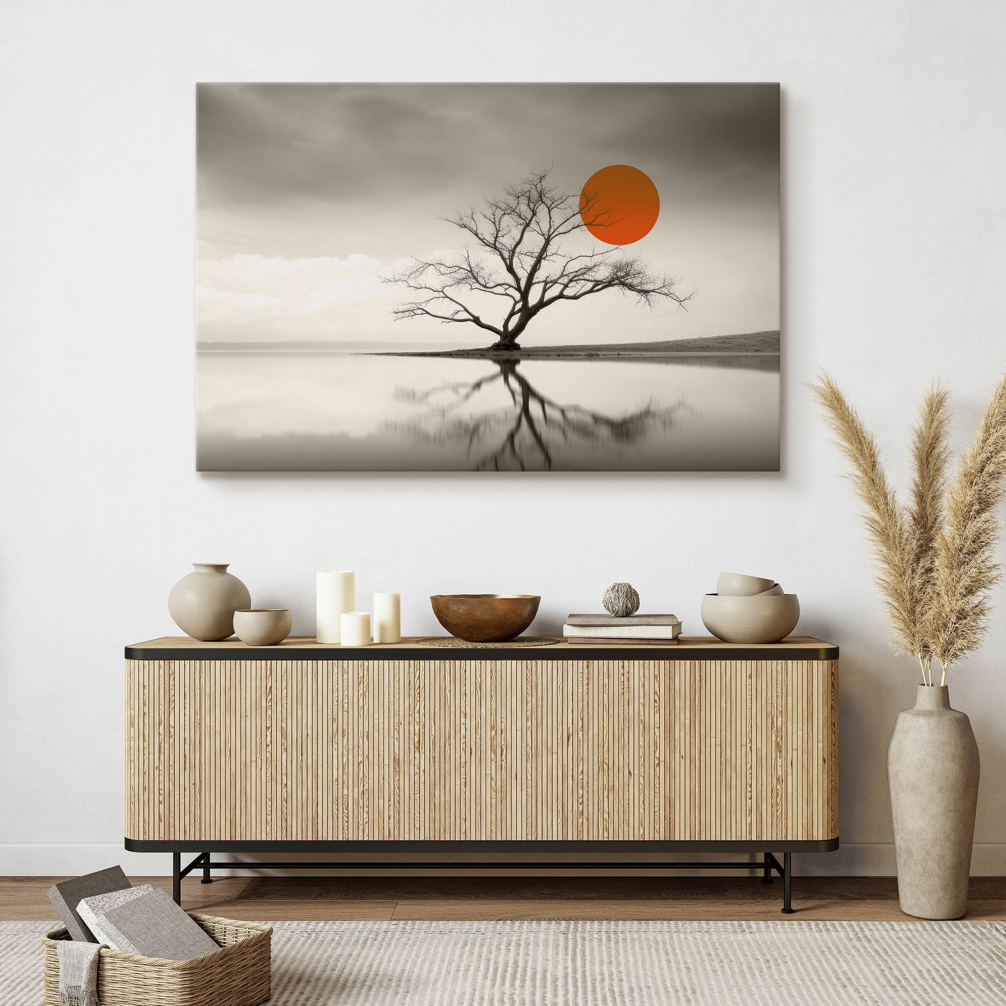 Tablou Muralo, Pentru Dormitor Sufragerie Apus 70 cm x 50 cm de soare ...