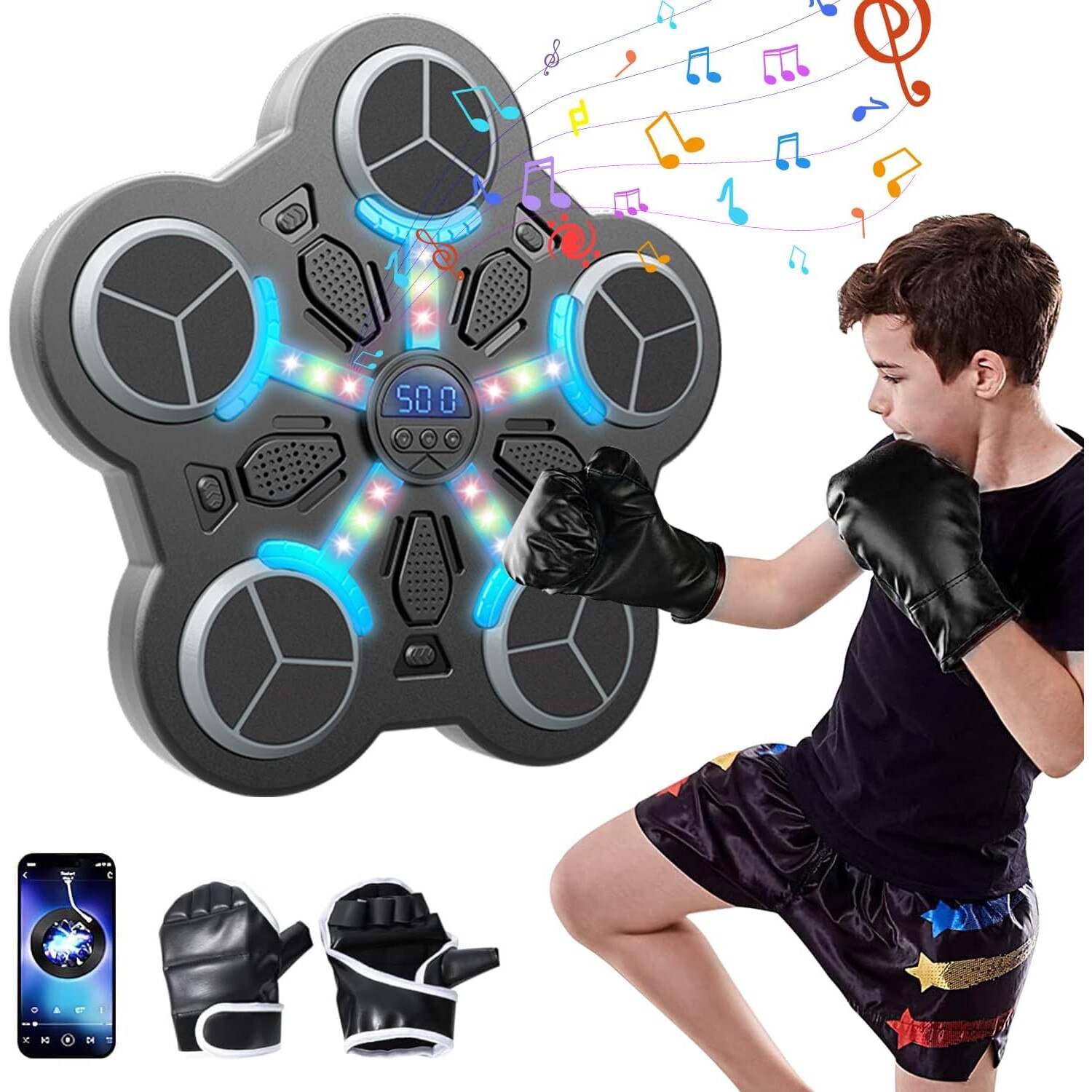 Box muzical electronic, Conexiune bluetooth, Pentru copii si adulti ...