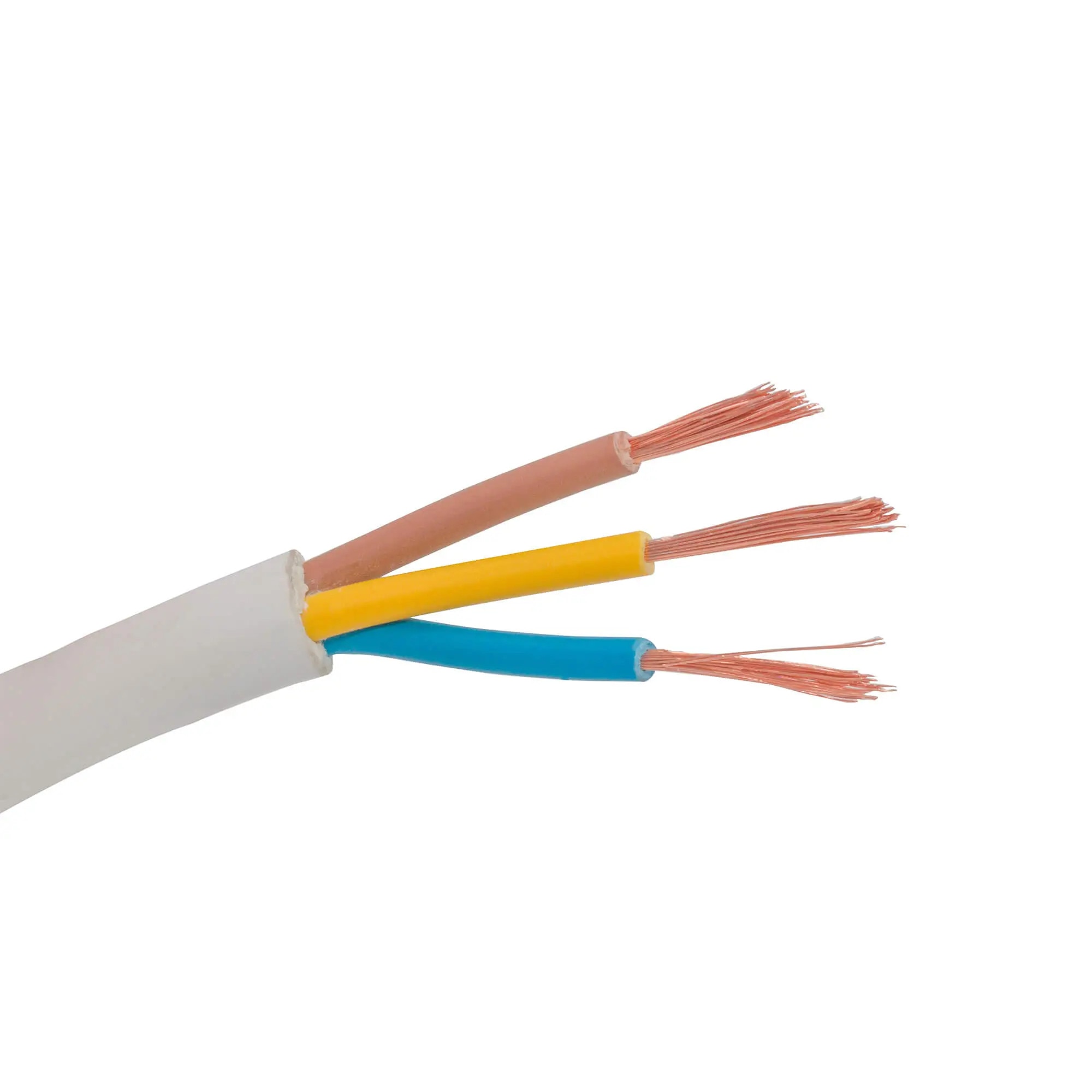 Cablu electric 3X2.5mm/ 50 m Alb - COBI SMART® - eMAG.ro