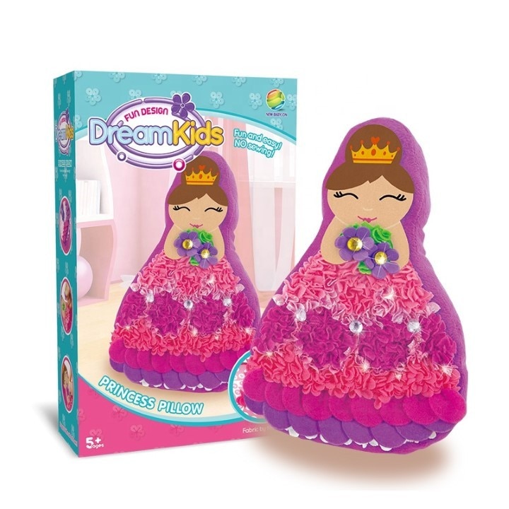 Cyrax Set creatie perna pentru copii, Dream Kids, Printesa - eMAG.ro