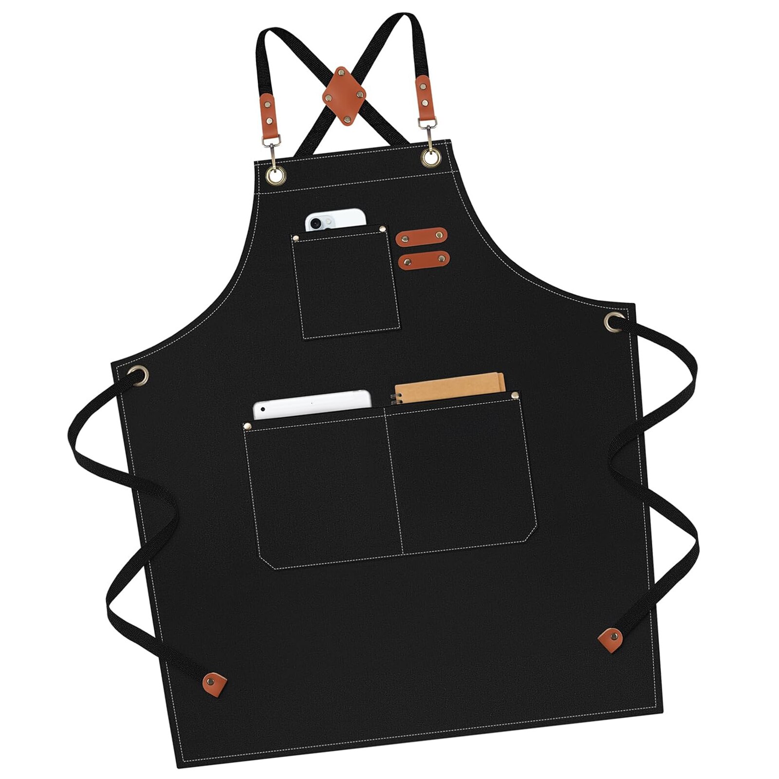 Sort de bucatar, Hokitpro, buzunare mari, panza de bumbac cu spate ...