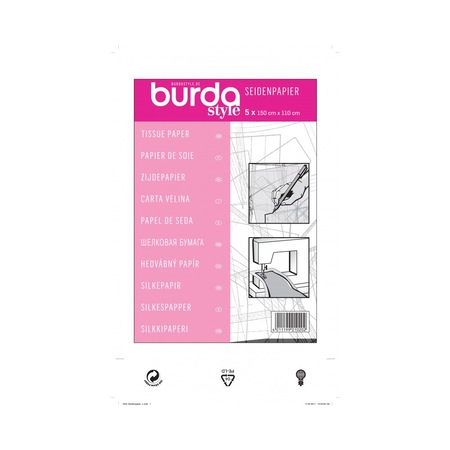 Hartie texturata, tip calc de la Burda Style cod 1020A - eMAG.ro