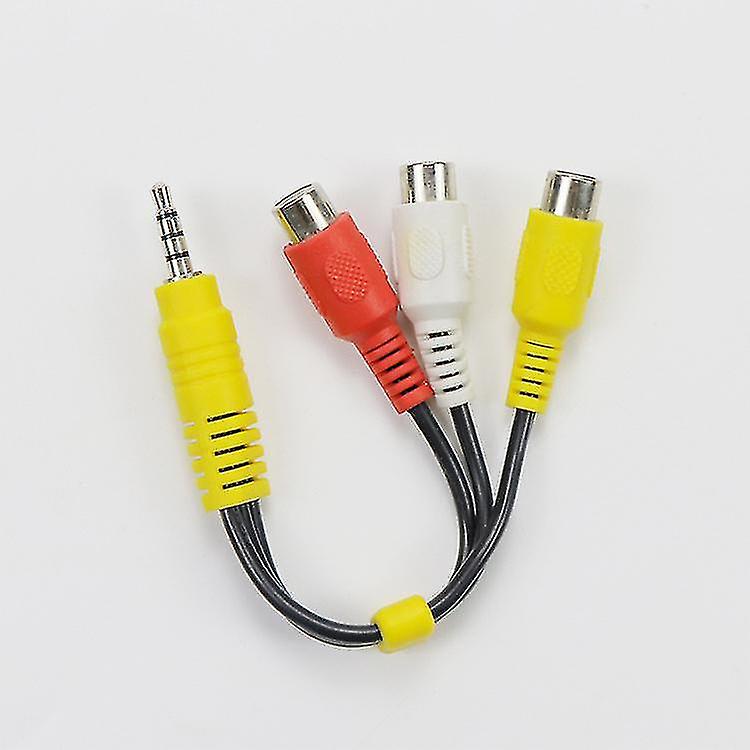 3.5mm-es AV videó adapter, jelkábel, 23cm, TCL TV-hez, 3 RCA - eMAG.hu