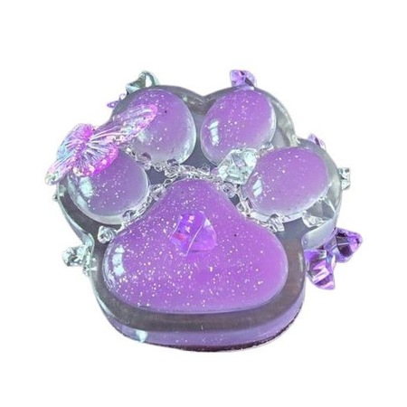 Jucarie antistres squishy, cu revenire lenta, model labuta de pisica cu ...