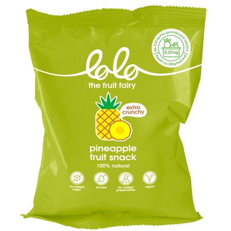Lolo 100% fruit Ananász snack, 25 g - eMAG.hu