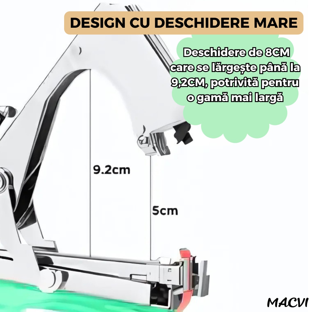 Aparat pentru legarea plantelor Macvi® cu 10.000 capse si 20 role de ...