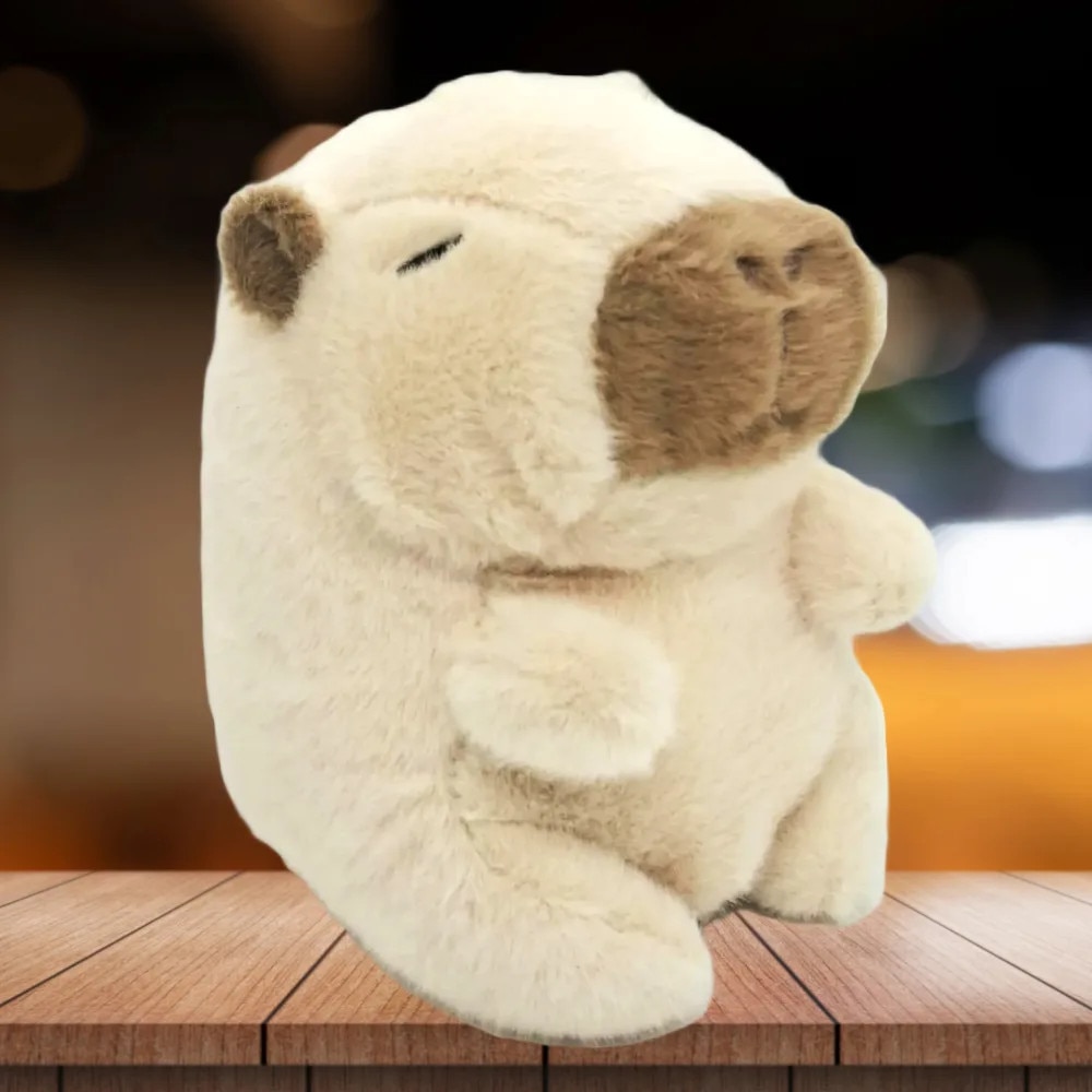 Jucarie din plus interactiva Capybara, cu miscare de codita si ...