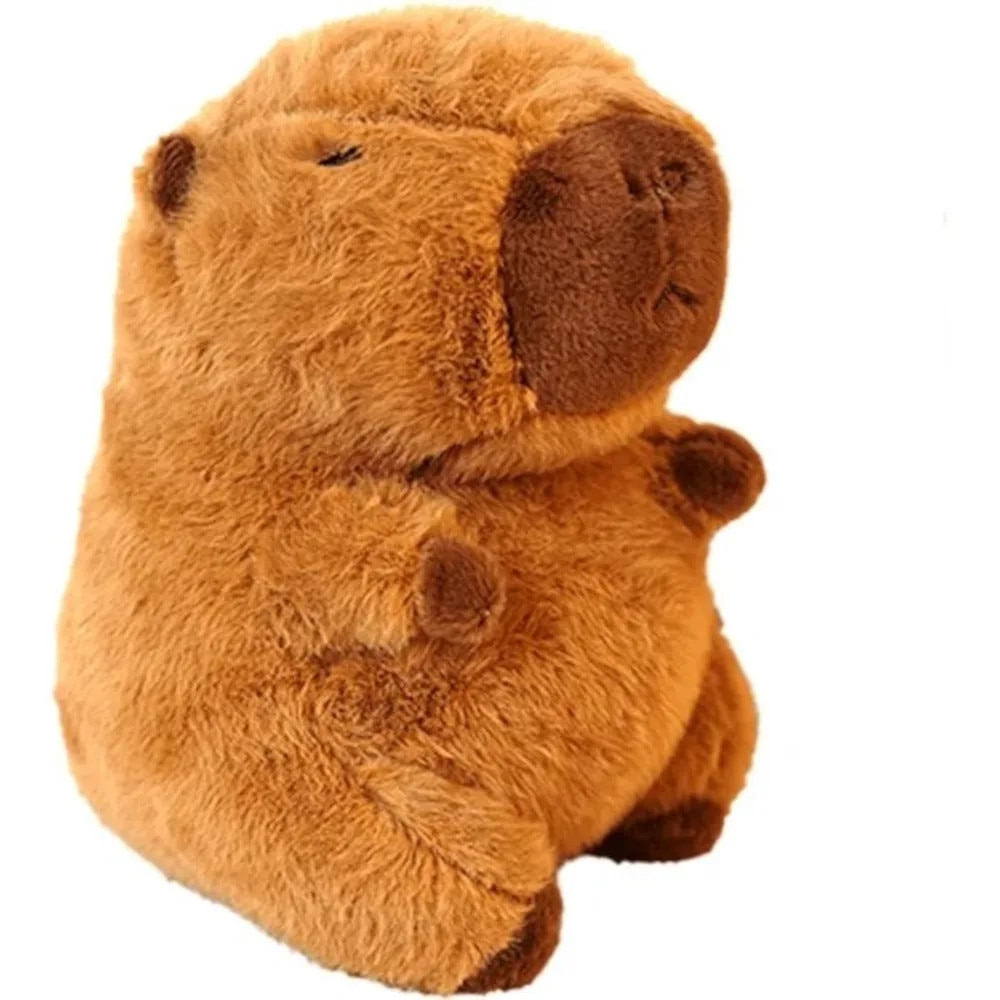 Jucarie interactiva din plus Capybara cu miscare de codita, dimensiune ...