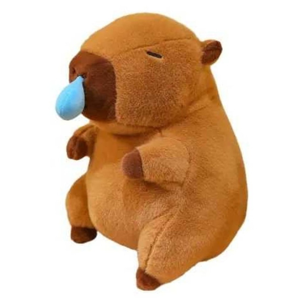 Capibara de plus, cu muc, maro, 33 cm - eMAG.ro