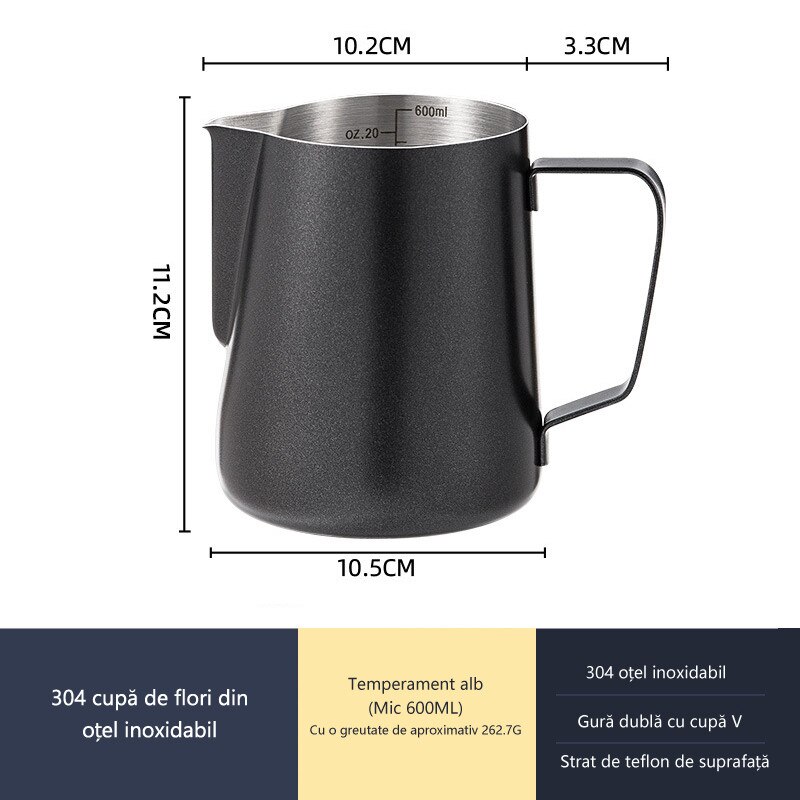Cana Gradata Pentru Lapte, Latiera Pentru Spumare Lapte, Cappuccino ...