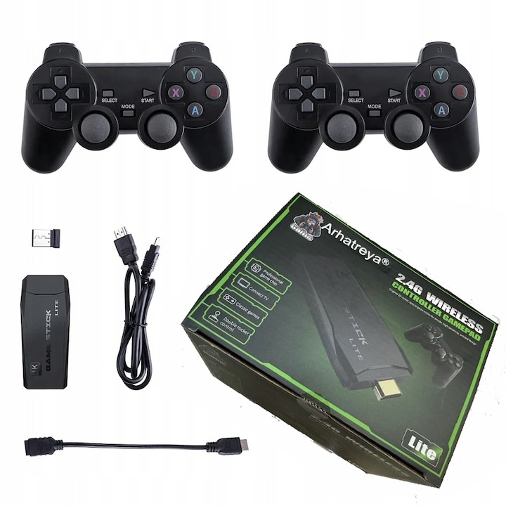 Stick pentru jocuri video, Consola de jocuri video Lite 4K, controler ...