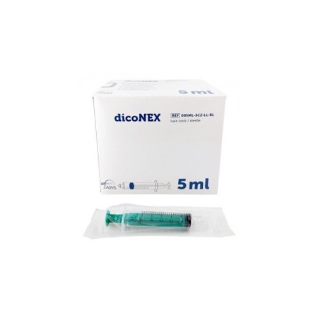 Zarys dicoNEX SN Seringa de unica folosinta 5ml Seringa cu ac de canula ...