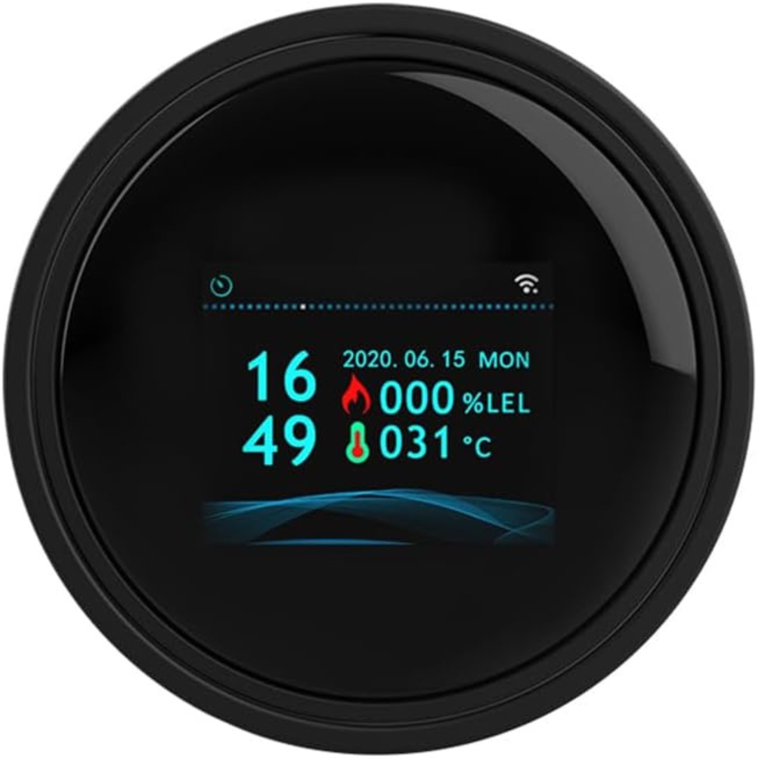Senzor detector de gaz fara fir, Simply Joy, Smart, Wireless, Pentru ...