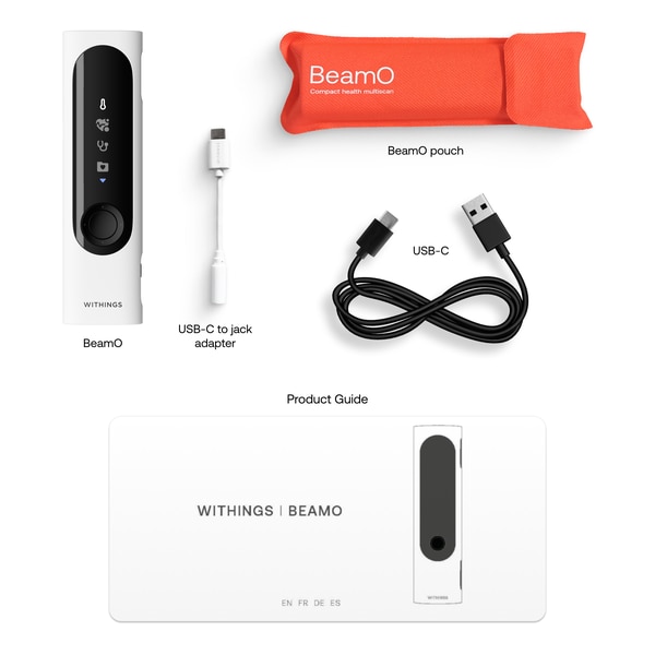 Устройство Withings Beam-O MultiScan 4 in 1 за здравословно състояние ...