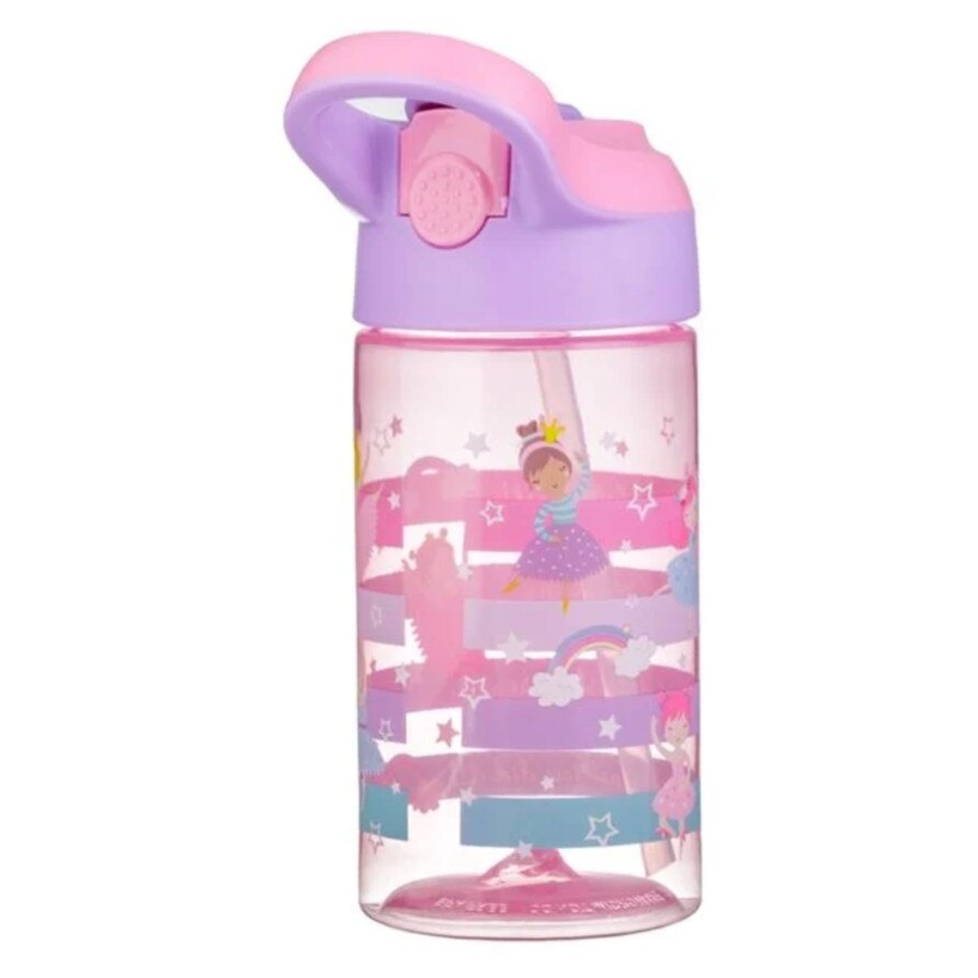 Sticla de apa, pop up, model balerina, 0% BPA, plastic, roz, 500ml ...