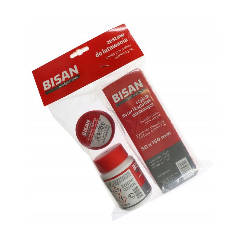 Pasta de lipit, 100g, 10 servetele de sters Bisan - eMAG.ro