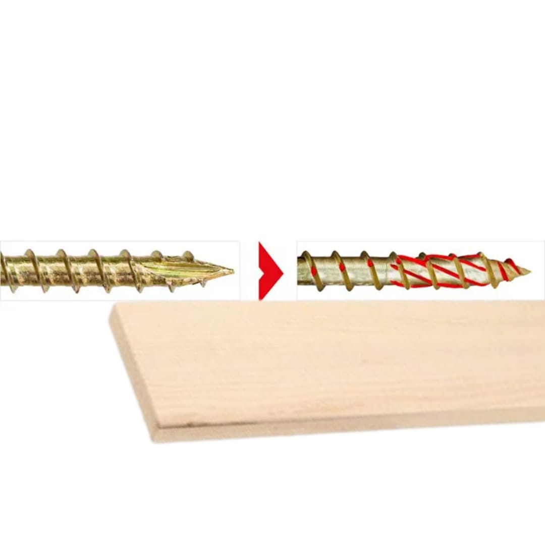 Set 400 Suruburi lemn pentru dulgherie, cap inecat, TX20 - 4x40 mm ...