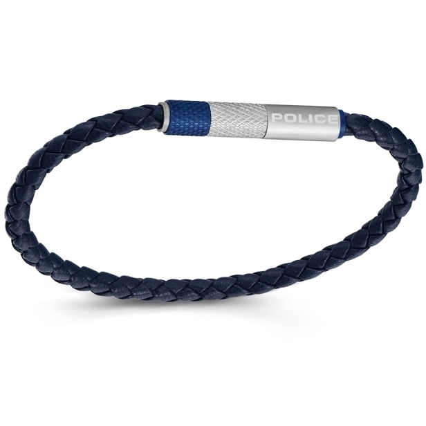Bratara Police Tube PEAGB0002401, Argintiu, Albastru - eMAG.ro