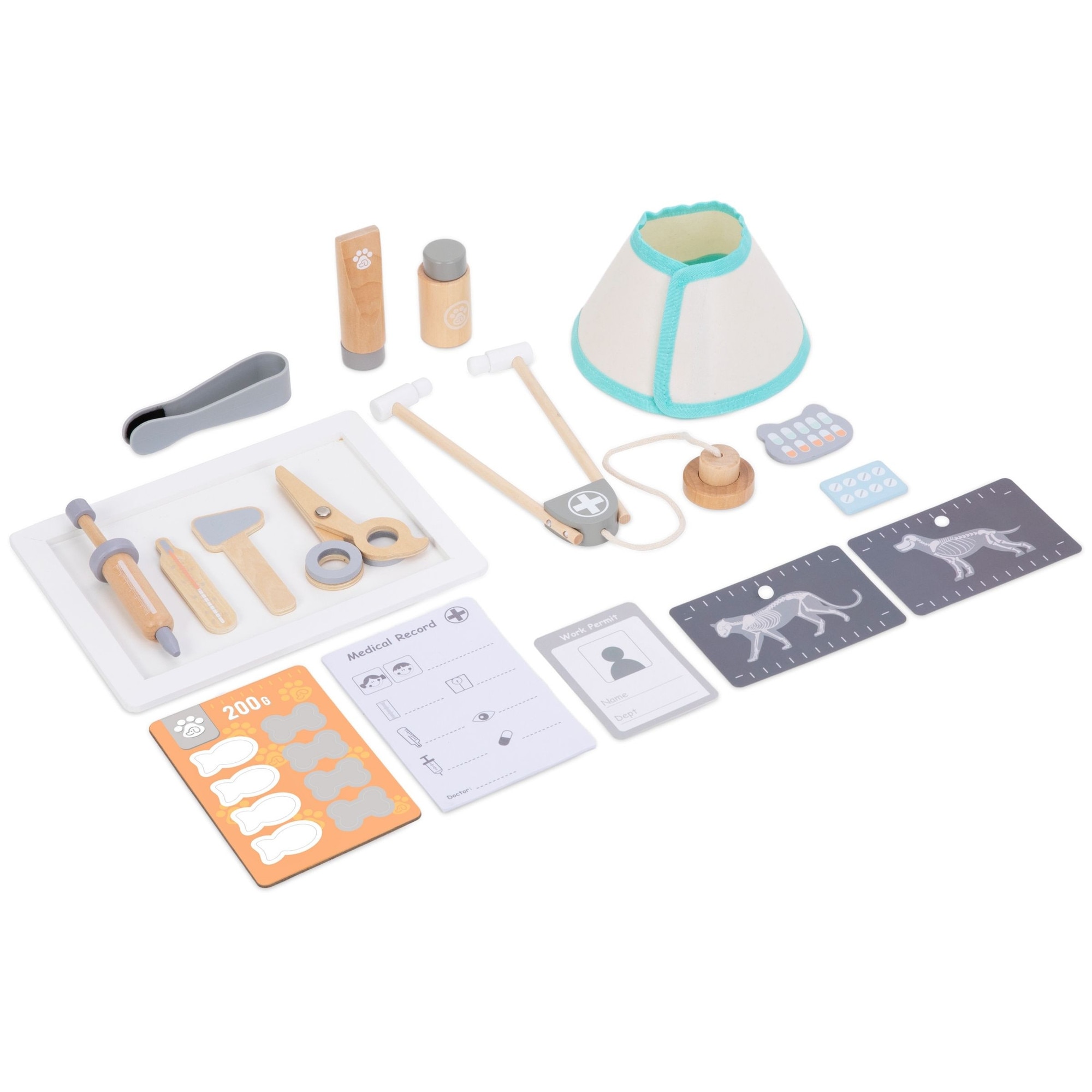 Set Spital Pentru Animale - Set Din Lemn, Mamabrum, Mam63 Spital Pentru ...