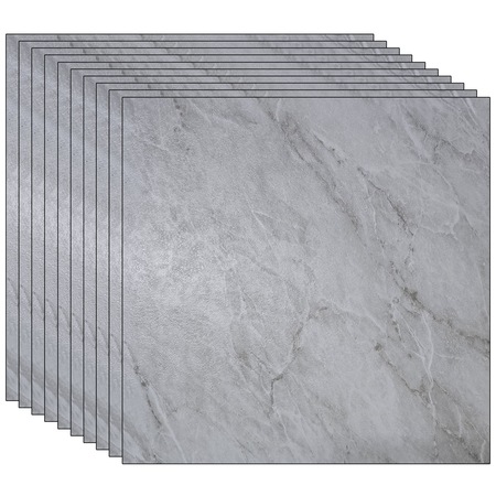 Set 24 x placi din PVC autoadezive pentru podea/perete NEXTLY ...