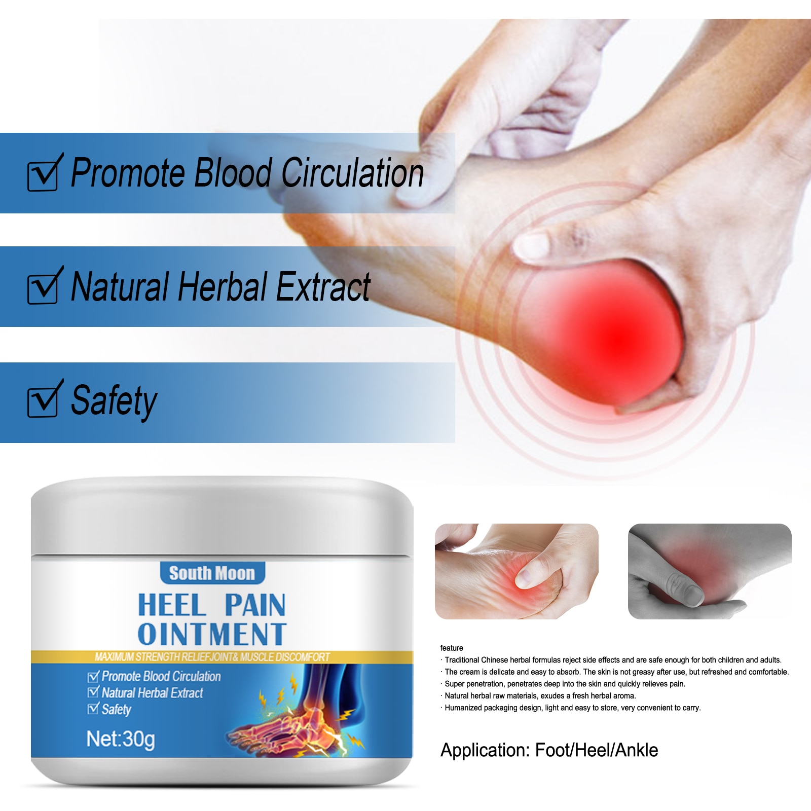Crema pentru fasciita plantara, crema naturala pentru ameliorarea ...